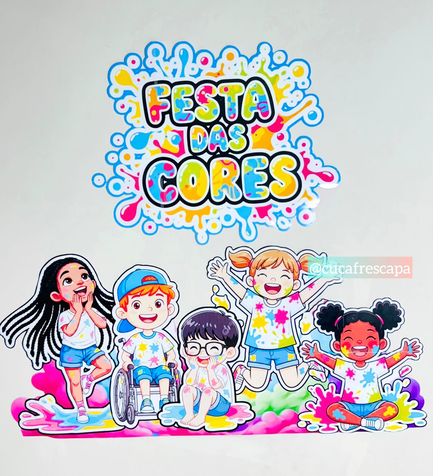 Festa das cores – Cuca fresca